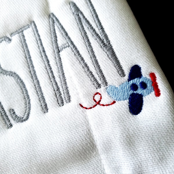 Airplanes With Tails Mini Fill Embroidery Monogram Frame Machine ...