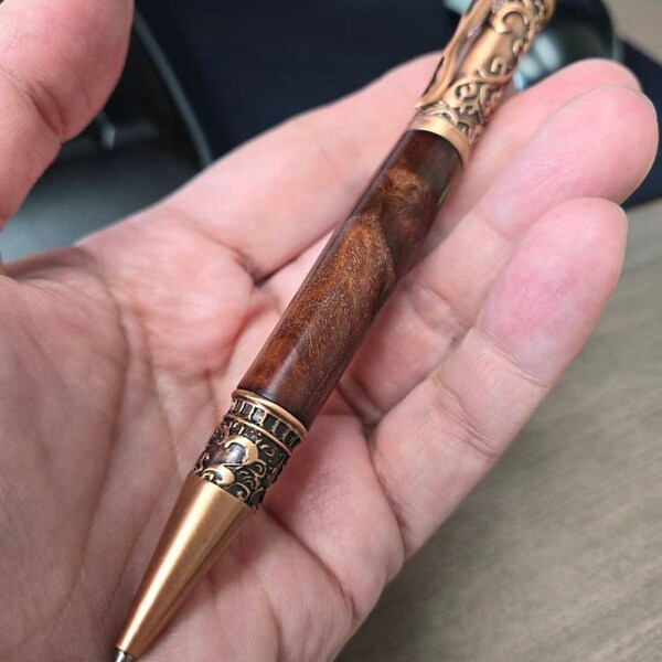 Hand-crafted Wood Mechanical Pencil, Lightweight, Durable in Movingui ...