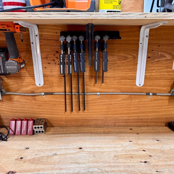 Parallel Clamp Wall Mount | Each Rack Holds 3 Clamps | Bessy | Pony ...