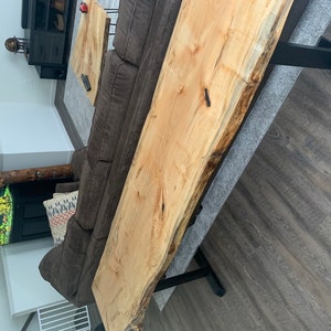 Cedar Live Edge River Table - Etsy