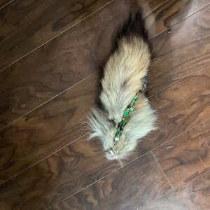Custom Beaded Tail Keychain for Therians, Furries, Cosplay, Alternative ...