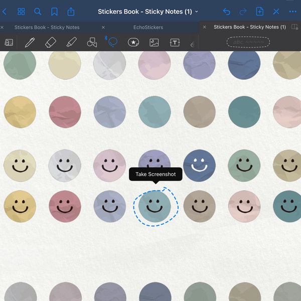 Digital Sticker Book for Goodnotes, PNG Files of Digital Stickers ...