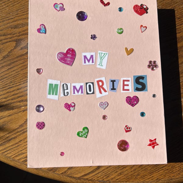 My Memories Scrapbook, Customizable Memory Journal, 110 Sheets, 11 X 8. ...