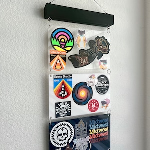 Acrylic Display for Stickers, Sticker Display, Patch Display, Acrylic ...