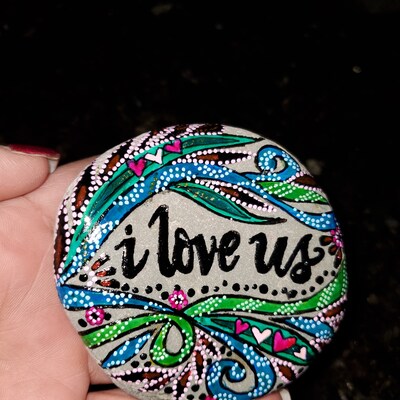 Gypsy Soul /painted Rocks/painted Stones/hippie/boho - Etsy