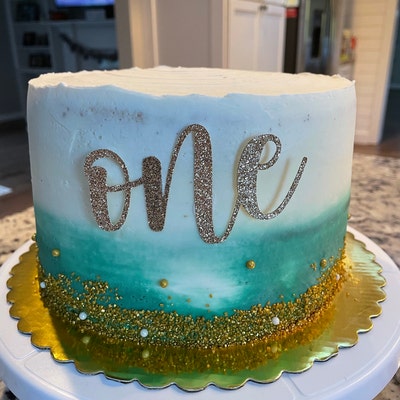 Un SVG, premier anniversaire SVG, 1er SVG, un gâteau svg, png, dxf, des ...