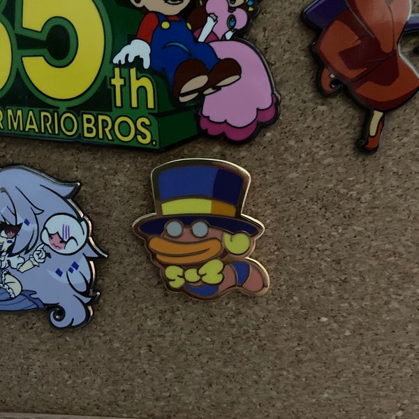 Chuck Quizmo - Paper Mario 64 Enamel Pin **IMPROVED DESIGN** - Etsy