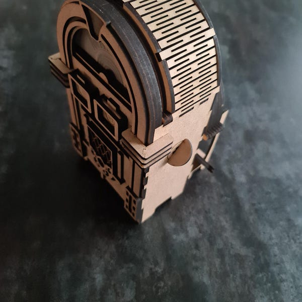 3d Wooden Puzzle Jukebox Calendar Laser Cut | Calendar Laser Cut ...