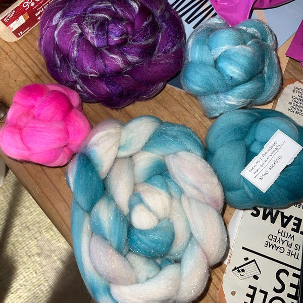 Dragonfly in Amber Blue, Green, Gold, Hand Dyed Superwash Merino/nylon ...