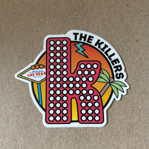 The Killers Band Poster - Ted Sablay / Music Poster / Live Music Print ...