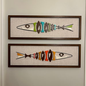 Mid Century Modern Mod Clock 402 - Etsy