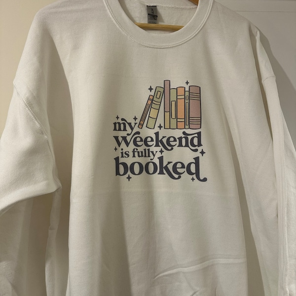 Book Svg Png Files | My Weekend is Fully Booked | Reading Svg Digital ...