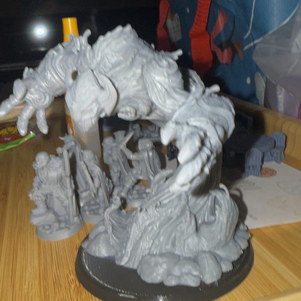 Fallen Trees RPG Terrain Dnd Miniature dungeons and Dragons, Pathfinder ...