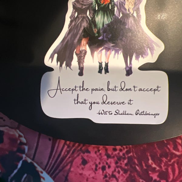 Stormlight Archive Quote Vinyl Decal, Cosmere, Brandon Sanderson ...