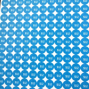 Bright Pricing Stickers, Product Price Labels for Vendor Events and ...
