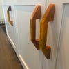 Long Wooden Pulls Handles for Cabinets, Solid Oaq Knobs for Drawers ...