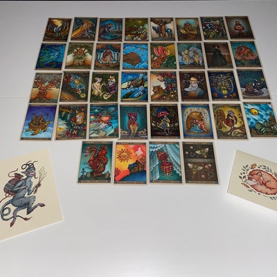 Slavic Folklore Lenormand Deluxe Edition Fairy Tale Oracle Cards ...