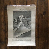 1958 Vintage World Map - Etsy