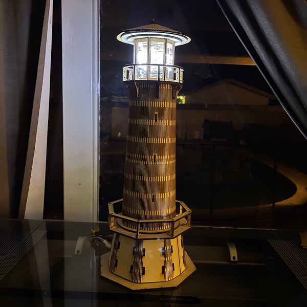 Digital Download SVG- Laser Cut Lighthouse, Glowforge, Nativity, LED ...