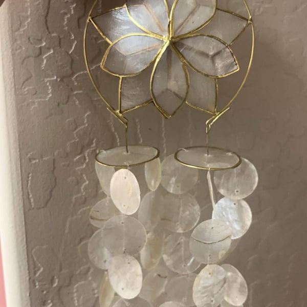 Traditional Philippine Capiz Mini Parol Star Flower Lantern, High ...