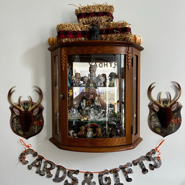 Hunting Wall Decoration Hunting Birthday Party, Hunting Party Decor ...