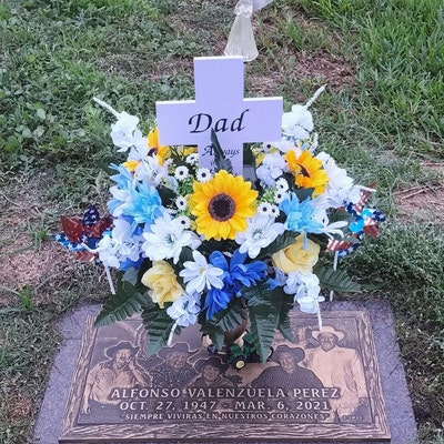 Spring Cemetery Flowers flower for Cemetery-grave Site Flower-headstone ...