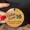 Sweet Sixteen Favor Tag, Sweet 16 Favor Tags, Sweet Sixteen Party Favor ...