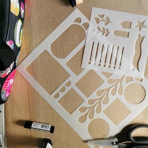 Paper Doll Stencil Set - Etsy