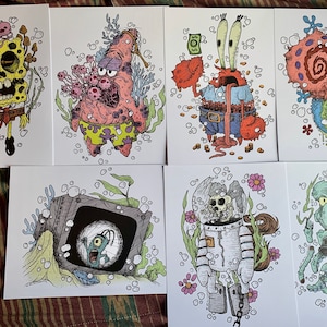 Spongebob Set - Etsy