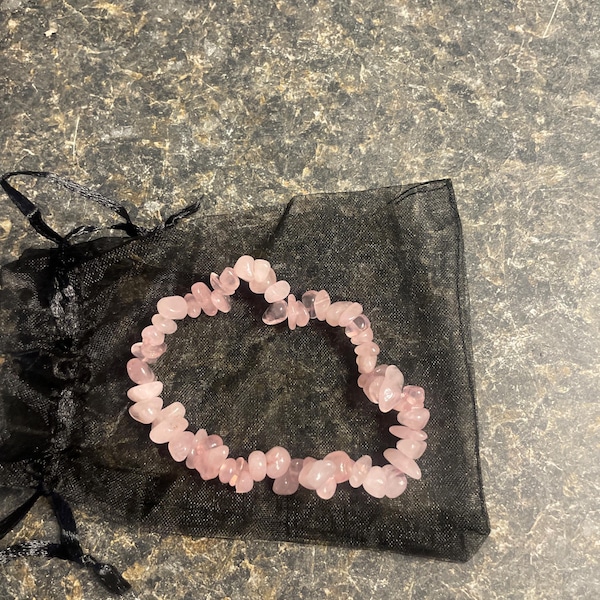 Natural Crystal Chip Stretchy Bracelet,chip Gemstone Bracelets ,for ...