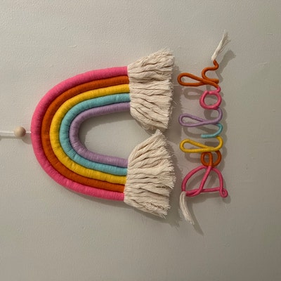 Large Macrame Heart Wall Hanging Macrame Feathers Macrame - Etsy