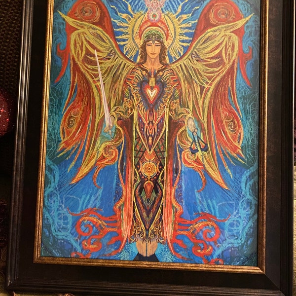 ARCHANGEL RAPHAEL Healer/guardian of Apothecary/ Holistic Home/ Sacred ...