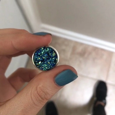 Snap Button Jewelry Crystal Pink Snap Charmfits on Ginger - Etsy