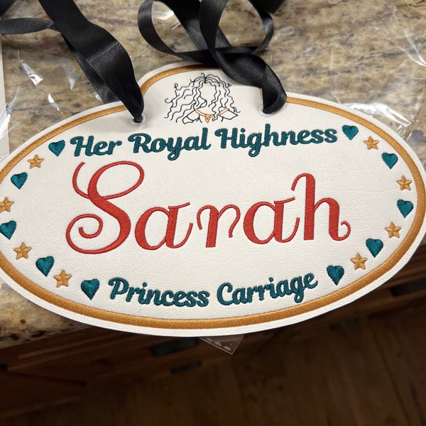 Disney Castle Inspired Stroller Tag, Wheelchair Tag, Scooter Tag ...