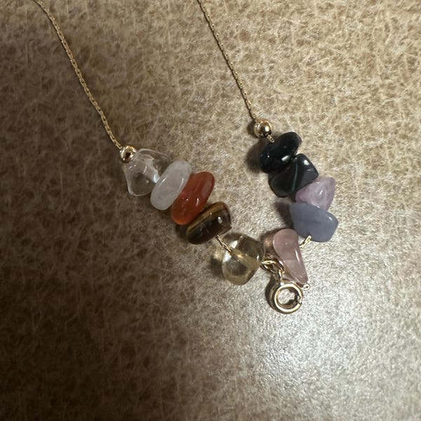 Build Your Own Custom Necklace With Personalized Crystal Intentions - Etsy