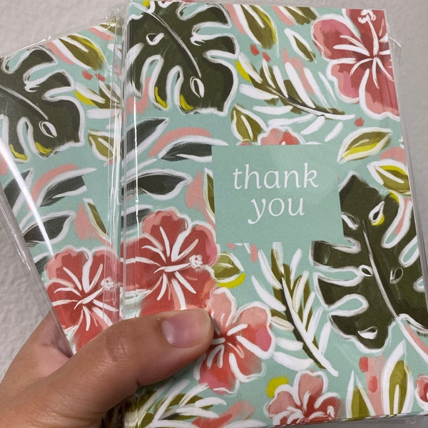 Watermelon Crush Thank You Cards, Cute Summer Notecards, Thanks a Melon ...