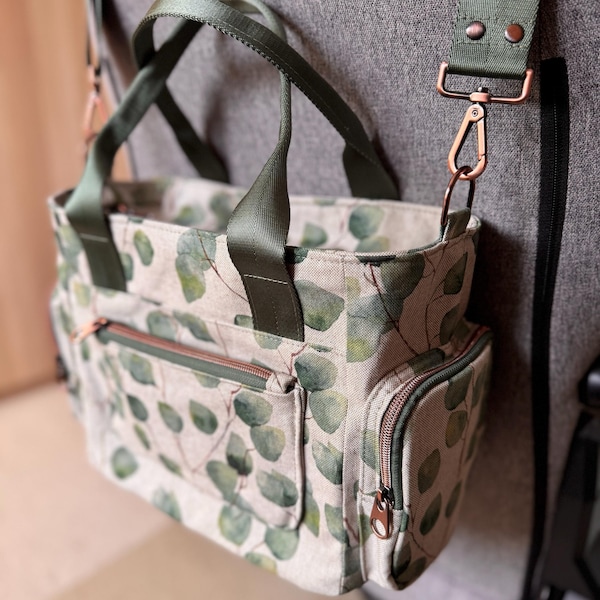 Daycation Bag Sewing Pattern | Instructions for Sewing a Small Shoulder ...