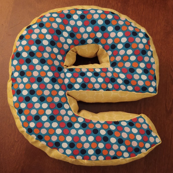 Soft Letter Pillows Pattern,pdf, Alphabet Nursery Decor, English ...