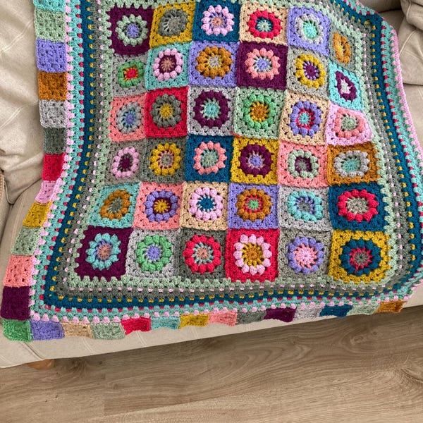 The Seed Packet Blanket Crochet Pattern - Etsy