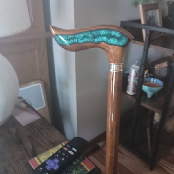 Resin Walking Cane | Antique Walking Cane | Palm Wood Walking Stick ...