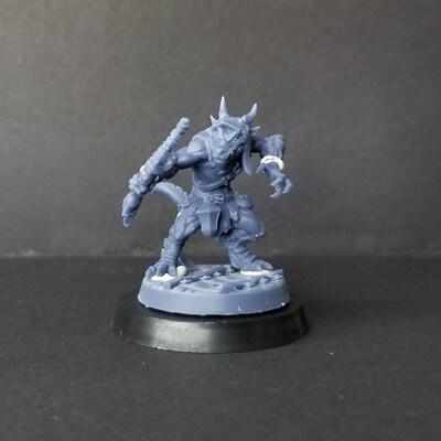 Orc Pin-up 3D Printed Resin Miniature Tabletop Role Playing Dungeons ...