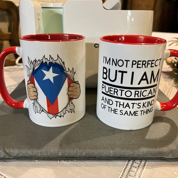 Puerto Rico Rican Hand Rip Ripping Ripped Torn Hole Wall Flag Country ...