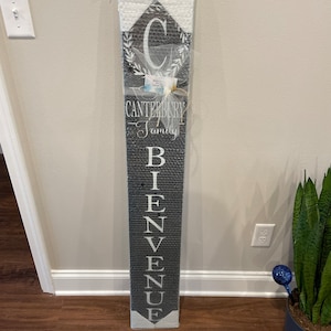 Hello Cursive Welcome Porch Sign Summer Sign Spring Sign - Etsy