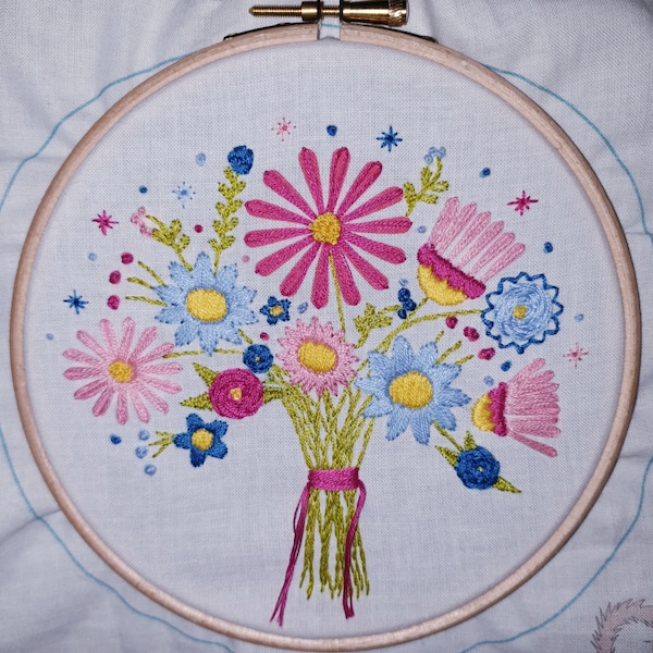 Embroidery Pattern PDF. Modern Embroidery Pattern Download. Modern ...