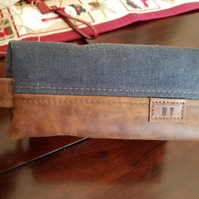 Sturdy Cable Case, Handmade Bag for Musicians, Music Gift for Men ...