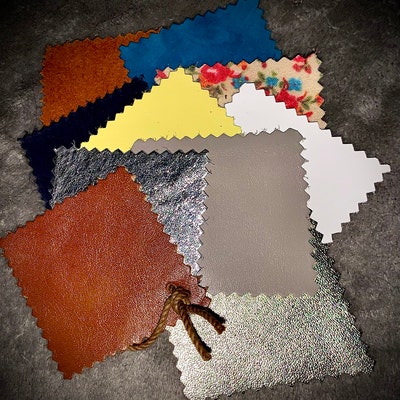 Leather Swatches - Etsy