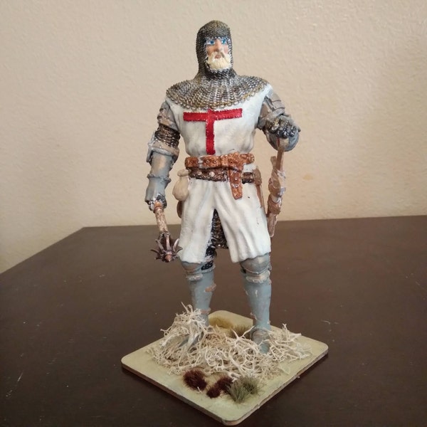 Medieval English Knight Version 1 - Historical Figure - 3D Resin ...