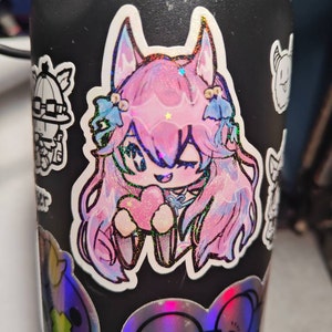 Hatsune Miku Emote Vinyl Sticker Pack this is IRL Not Digital - Etsy