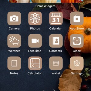 Fall Autumn Desktop Organizer Wallpaper Desktop Organizer - Etsy