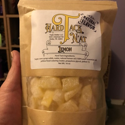 Sassafras Hard Tack Candy, Rock Candy, Old-fashioned, Homemade, Glass ...